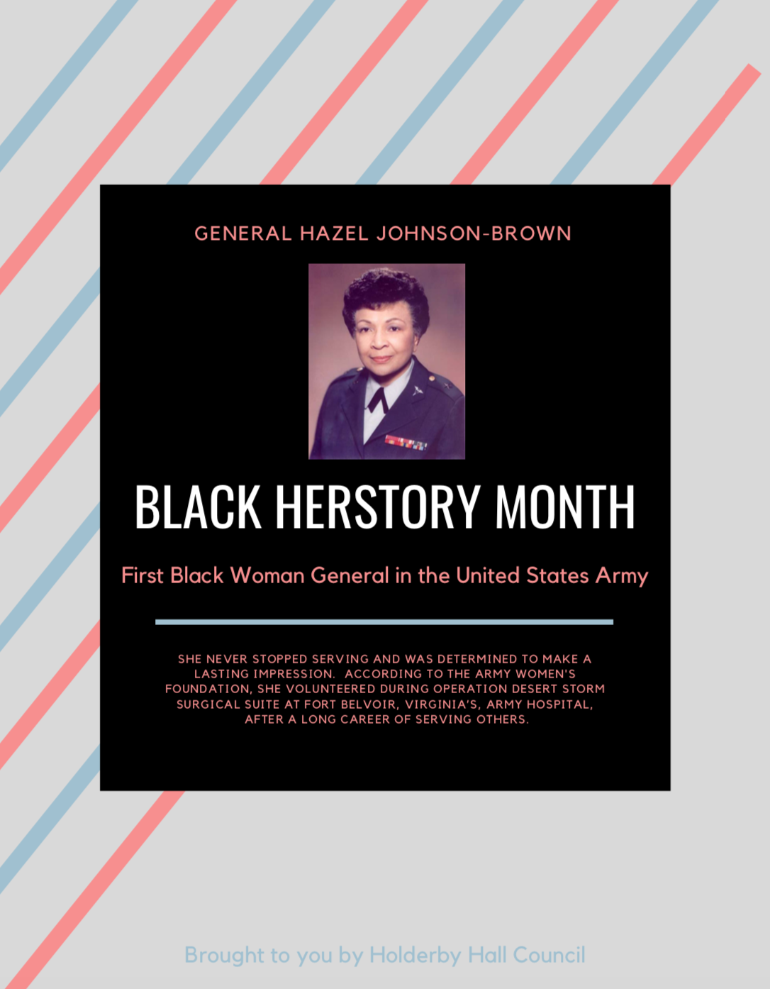 Black History Month Competition Poster – Erin Webb